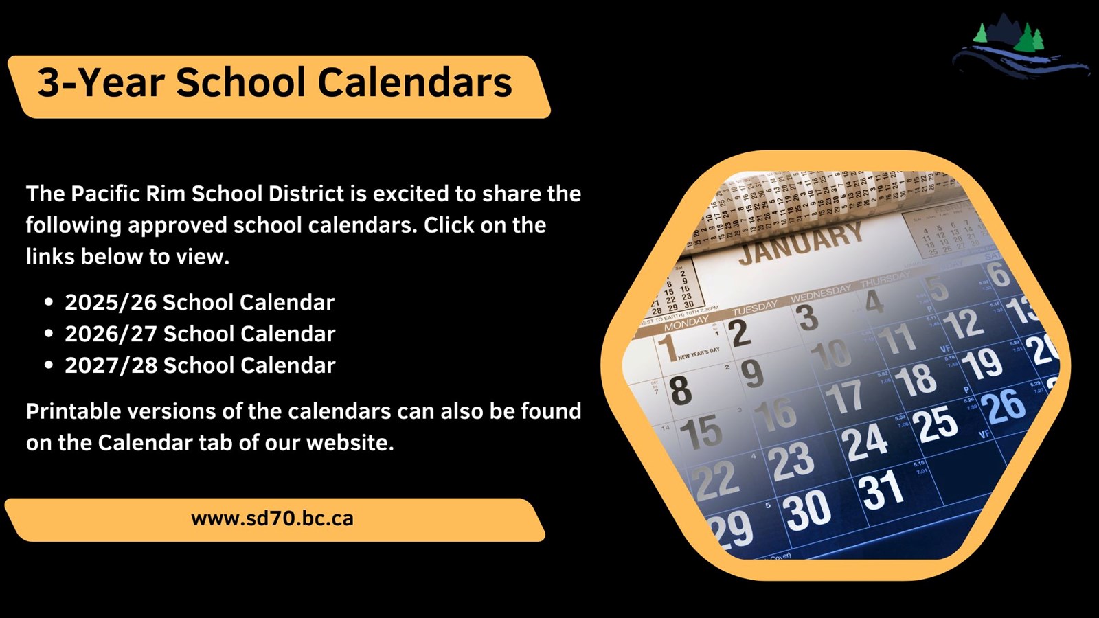 School Calendars